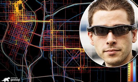 Stunning Pics Of US Man S Movements Over 3 Years Published Online Show His Phone Tracking Him