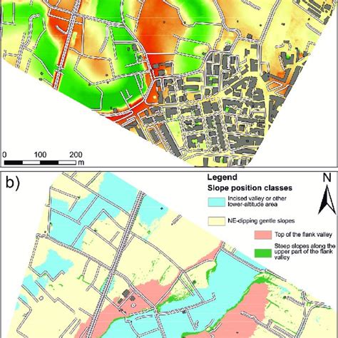 a topographical position index tpi based on a high resolution dsm