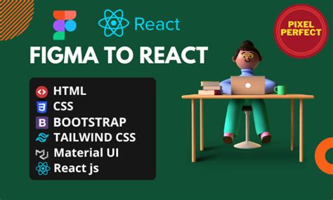 Convert Figma Design To Pixel Perfect React Website By Hamzahr Fiverr