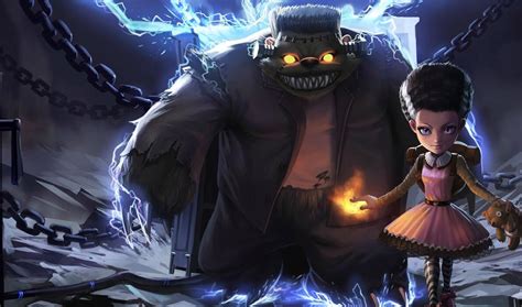 【英雄联盟】安妮原画（全） 哔哩哔哩