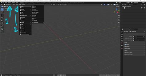 How To Add Object In Blender With Shortcut
