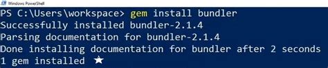 How To Install Ruby Bundler On Windows Geeksforgeeks
