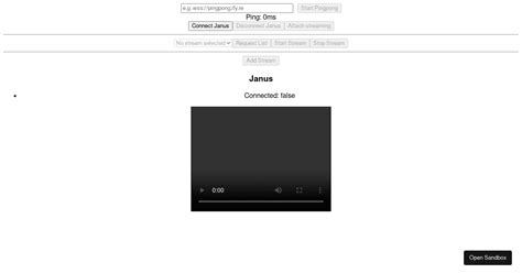 Janus Forked Codesandbox