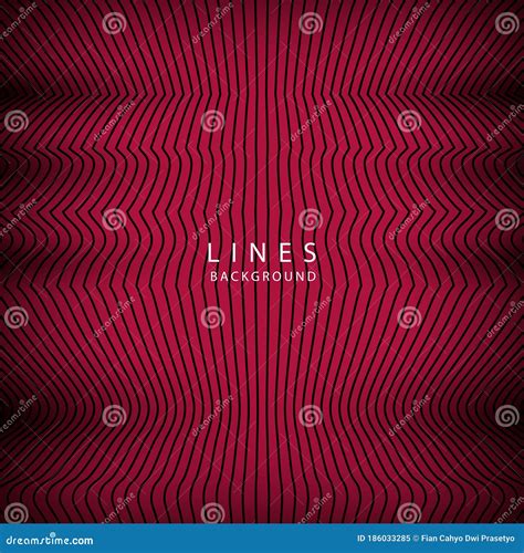 wave lines pattern an abstract stripe background vector stock vector