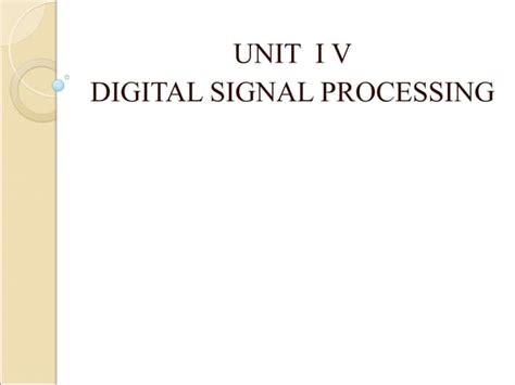 Butterworth Filter And Chebyshew Filters Ppt