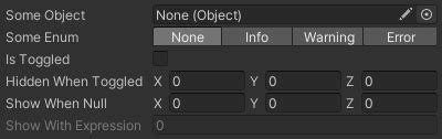 Show If Attribute For Unity With Odin Inspector