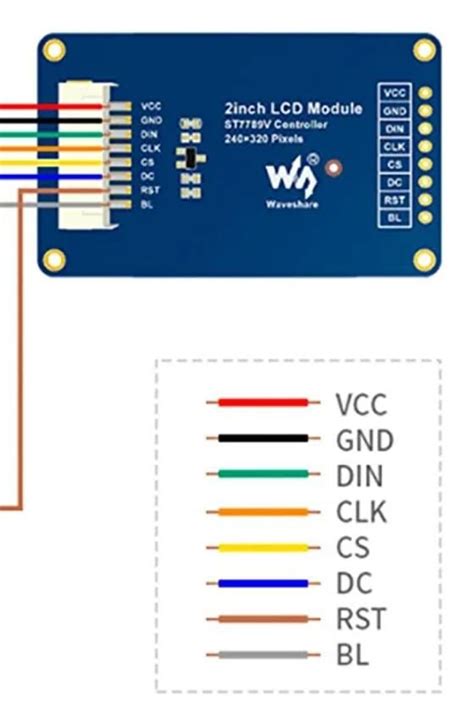 help with connecting esp32 wroom to st7789v r esp32