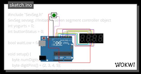 Yogurt Counter Wokwi Esp32 Stm32 Arduino Simulator