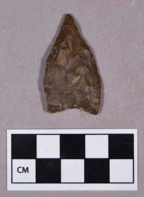 Chipped Stone Projectile Point Lanceolate Basal Flaking Objects Chipped Stone Projectile Point Lanceolate Basal Flaking Objects