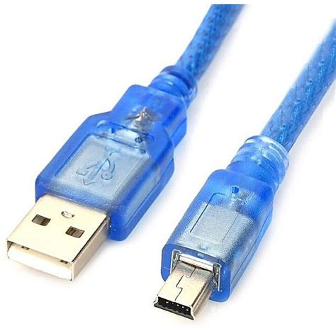 【樂意創客官方店】《附發票》mini usb 數據傳輸線 5pin 50cm 蝦皮購物