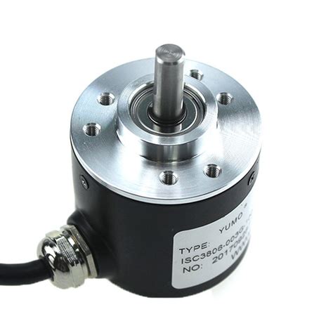 isc3806 series outer diameter 38mm solid shaft incremental rotary