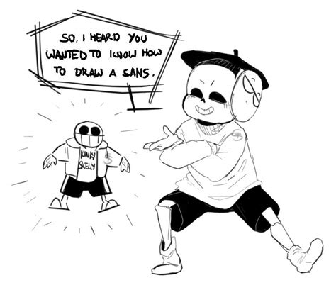 A How To Draw A Sans Tutorial Undertale Amino