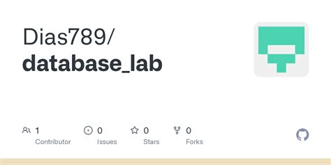 github dias789 database lab