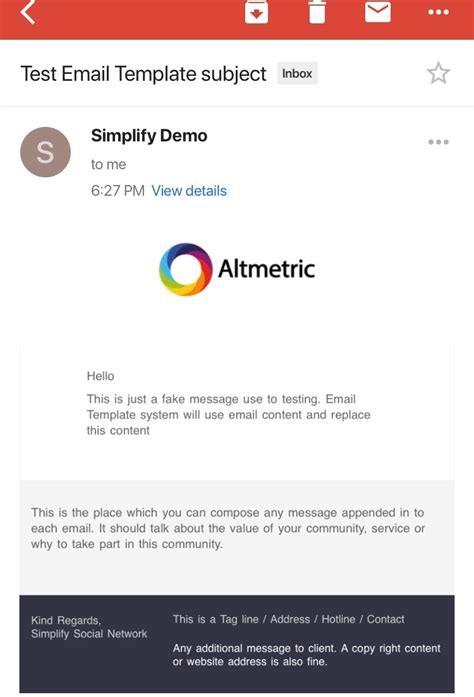HTML Email Template PhpFox Store