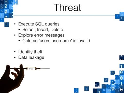 Relational Databases Lecture 5 Sql Injection Pdf