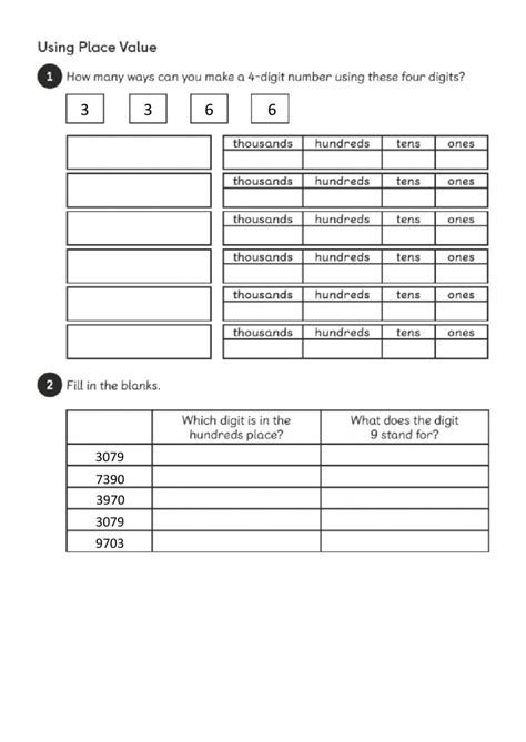 Year 4 Maths 11 09 20 Online Exercise For Live Worksheets