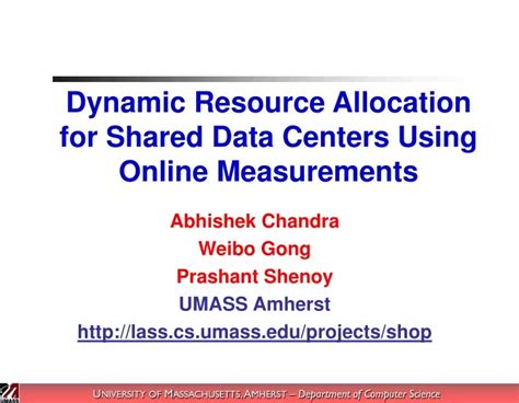 ppt online measurement based dynamic resource allocation for data