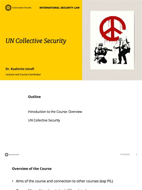 Lecture Un Collective Security Pdf United Nations Security Council United Nations