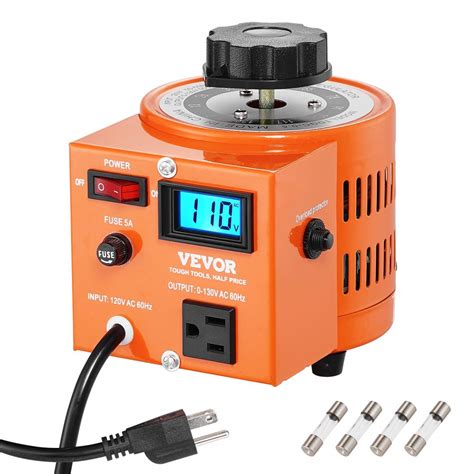 Vevor 500va Auto Variable Voltage Transformer 3 84 Amp 110v Input 0