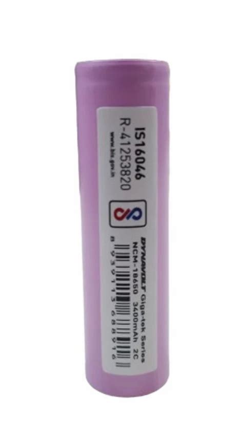 Giga- tek Dynavolt 35p NCM MX18650 3400mAh 2C, For Industrial at best ...