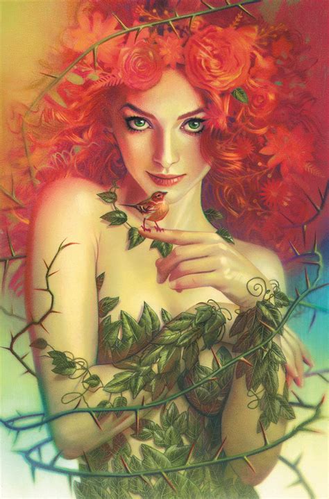 Poison Ivy 7 Variant Cover By Joshua Middleton Rcomicbooks