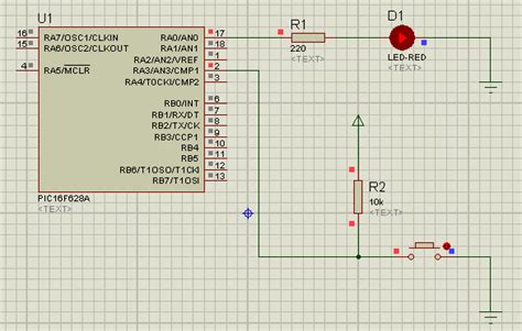 microcontroladores e circuitos eletrônicos acionando led pelo ccs por