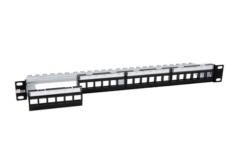 Patch Panel CCS Posizioni Con Prese Cat RJ Non Schermate UTP EASY CRIMP Compact