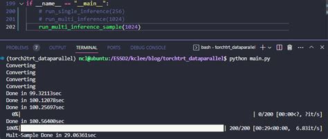 Pytorch Tensorrt Dataparallel Inference 직접 만들기