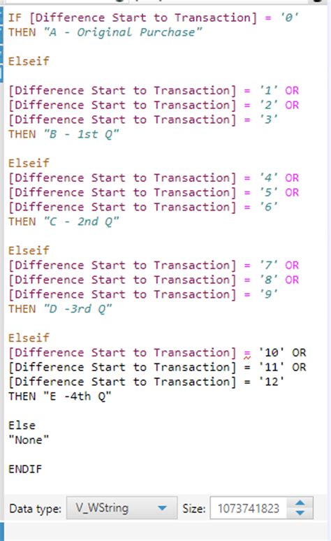 Solved Formula Tool Conditional Formula Alteryx Community