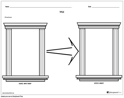 Windows Themed Cause And Effect Worksheet Design