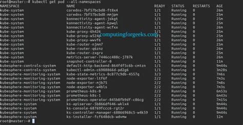 Manage Existing Kubernetes Cluster Using Kubesphere