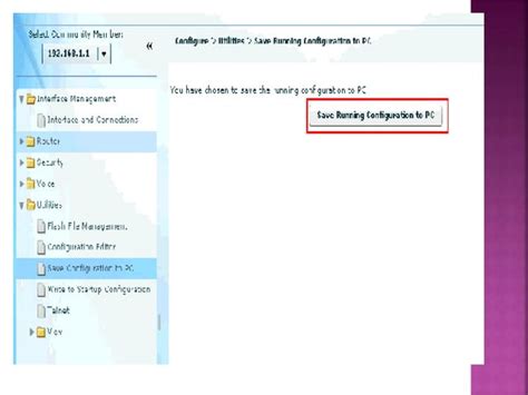 router configuration pptx