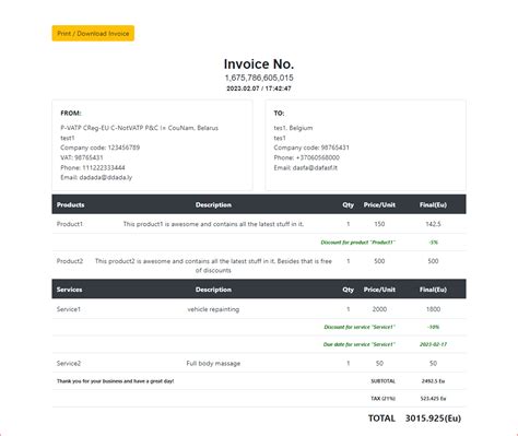 Github Daliusgrigoliusinvoice Generator Asp Net Core With Reactjs Project