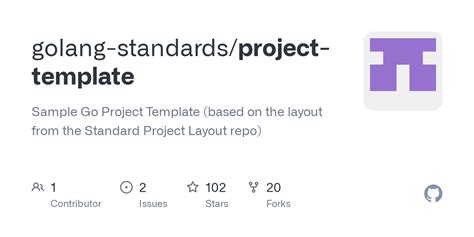 github golang standards project template sample go project template based on the layout from