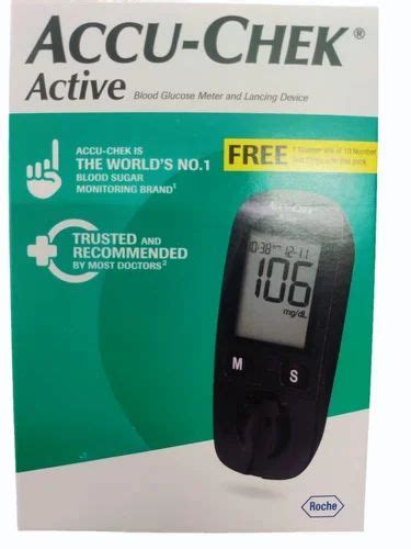 Accu Check Active For Personal Number Of Test Strips Strips At Best Price In Jaipur