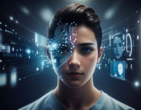 Premium Ai Image Ai Implementation Of Biometric Facial Recognition