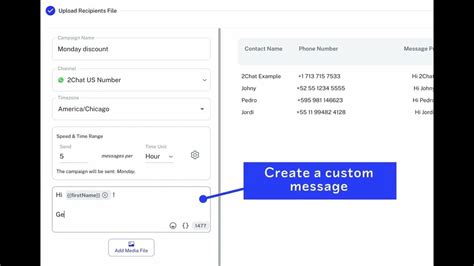 send bulk whatsapp messages with 2chat youtube
