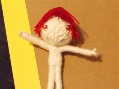Make Your Own String Doll How To Make A Figurine Dolls Yarncraft On Cut Out Keep