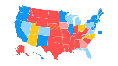 New Cnn Electoral Map Shows A Widened Clinton Lead Cnn