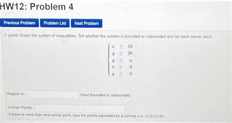 solved hw12 problem 4 previous problem problem list next
