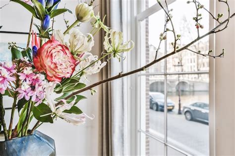 현대 집의 고급 인테리어 디자인 프리미엄 사진