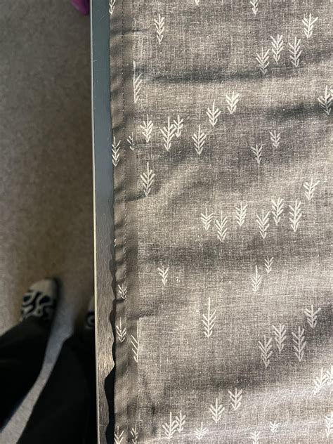 what causes these wavy edges r sewingforbeginners