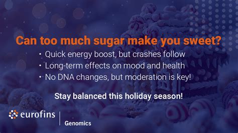 Sugar Dna Cellularlevel Energyboost Energycrashes Genetically Eurofins Eurofinsgenomics
