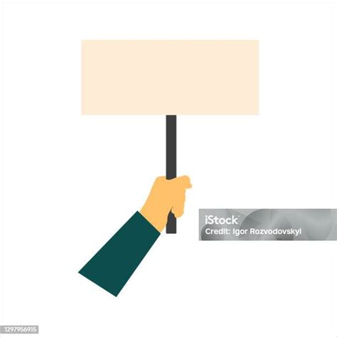 시위 나 피켓에서 표지판 배너 및 플래카드를 들고있는 사람들의 벡터 그림 폭력에 반대하는 사람들 0명에 대한 스톡 벡터 아트 및