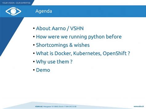 Scalable Python With Docker Kubernetes Openshift Ppt