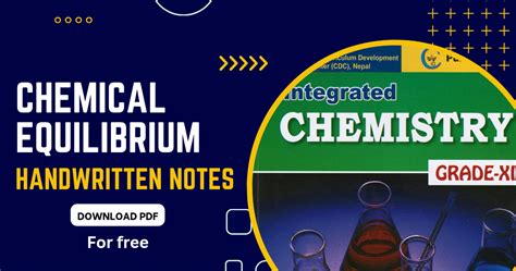 Chemical Equilibrium Class 11 Chemistry Complete Notes Webnotee