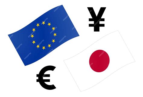 Premium Vector Eurjpy Forex Currency Pair Vector Illustration Eu And