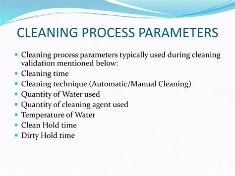 Cleaning Validation Pptx Chemistry Science