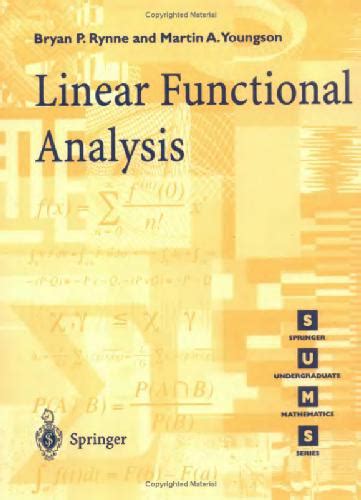Linear Functional Analysis Magictransferidea