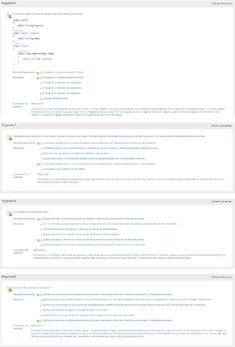 3 Aula ProgramaÇÃo Orientada A Objetos I QuestionÁrio Iii Programação Orientada A Objetos